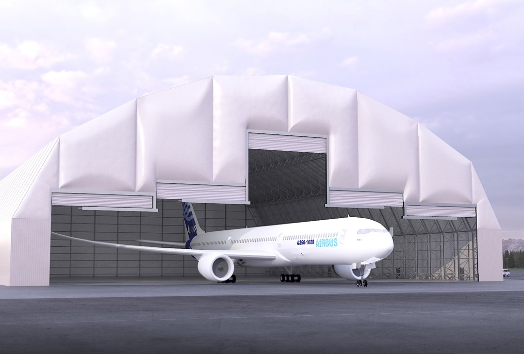 Hangares para Aviones Prefabricados y Modulares | Okatent