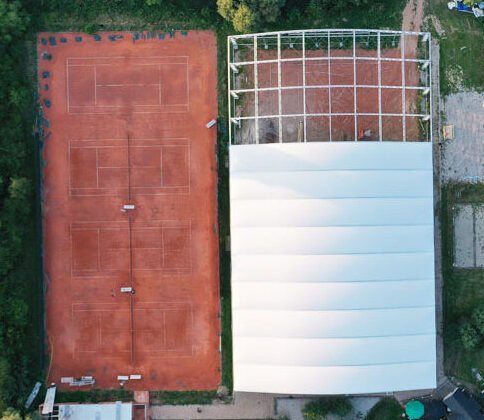 Side enclosures and roofs of Okatent pavilions - Okatent