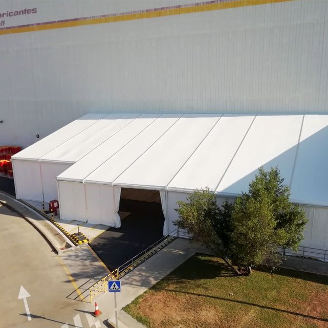 Pórticos a un agua para naves modulares Okatent - Okatent